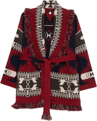Alanui Cardigan en cachemire embl&eacute;matique Alanui