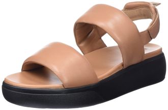 Högl Högl Damen Breeze Sandale mit Absatz, Almond, 41 EU Weit