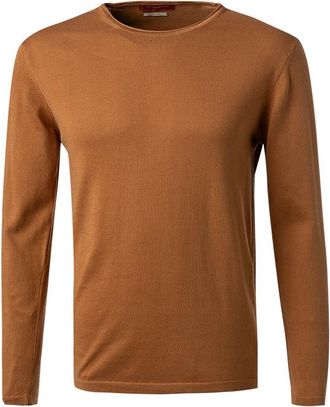 Daniele Fiesoli Herren Pullover braun unifarben