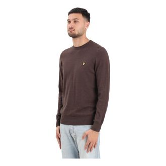 Lyle & Scott Maglioncino girocollo - - Knitwear - Herren - Braun - S