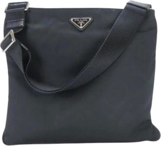 Prada unisex, Pre-owned, Noir, Taille: ONE Size Sac bandouli&egrave;re Vintage Pre-owned