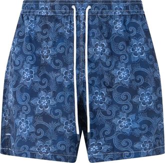 Fedeli Homme, Maillots de bain, Bleu, Taille: 3XL Madeira Swim Shorts