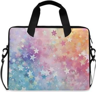 Alaza Sac à bandoulière pour ordinateur portable de 40,6 à 15,6 - Rose pailleté - Pour homme et femme, Sky A8407, Taille unique