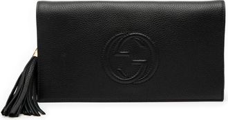 Gucci Clutches - Leather Soho Disco Clutch - Gr. unisize - in Schwarz - f&uuml;r Damen