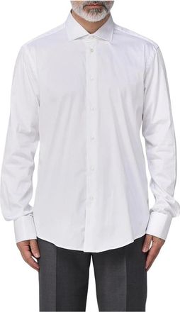 Brian Dales Homme, Chemises, Blanc, Taille: S Chemise habill&eacute;e &agrave; manches longues coupe classique