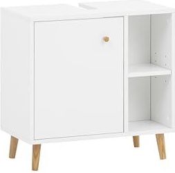 Schildmeyer Bjarne Waschbeckenunterschrank 158499, weiß matt, 60,2 x 33 x 59,3 cm