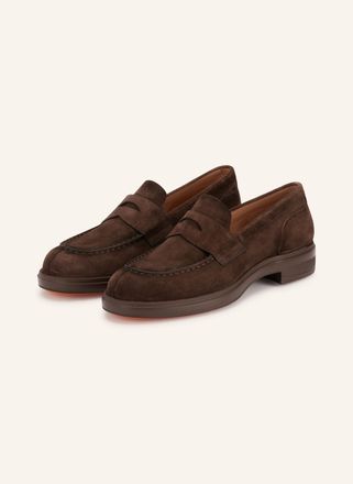 Santoni Penny-Loafer Easy braun