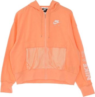 Nike Zip-Hoodie Sportswear - - Sport - Damen - Orange - L