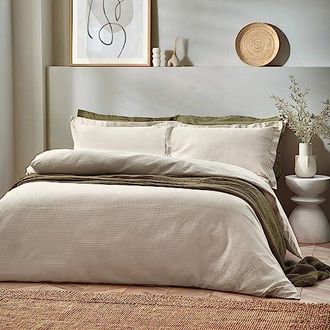 furn. Yard Bettwäsche-Set für Super-King-Size-Betten, Waffelmuster