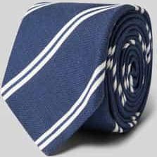 Gierremilano Seidenkrawatte aus reiner Seide mit Logo-Patch