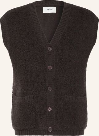 Nn.07 Nn.07 Strickweste braun