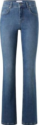 Angels Jean Bootcut Leni avec coupe bootcut avec &eacute;tiquettes appliqu&eacute;es pour femme, Bleu moyen., W36