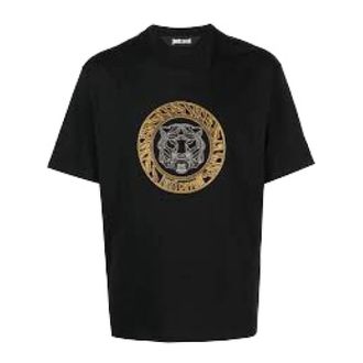 Just Cavalli T-Shirt - - Tops - Herren - Schwarzk - 2XL