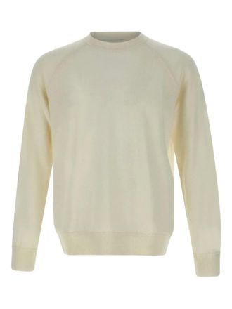 Gran Sasso pull à col ras de cou - Blanc