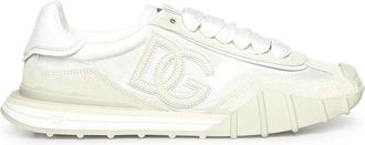 Dolce & Gabbana Homme, Chaussures, Blanc, Taille: 41 EU DG Athletic Baskets