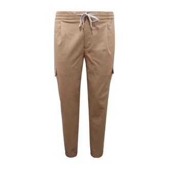 PT01 Cargo Flanellhose Soft Fit - - Trousers - Herren - Beige - 2XL