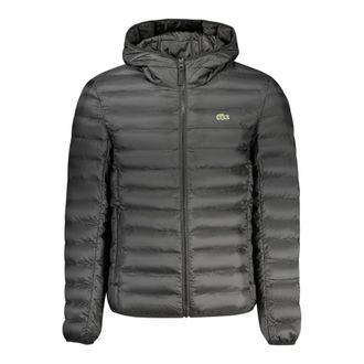 Lacoste Homme, Vestes, Noir, Taille: XL Veste &agrave; Manches Longues avec Capuche