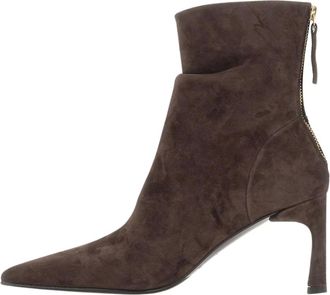 Halmanera Bottines &agrave; talons Jera26 - Femme - Chaussures - Brun - Taille: 36 EU