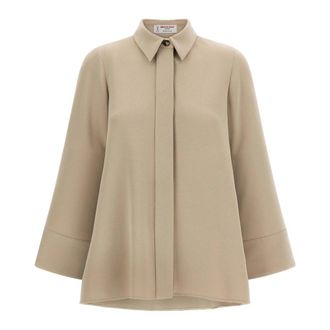 Alberto Biani Caby Shirt - - Jackets - Damen - Beige - 2XS
