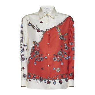 Versace Damen, Blusen & Hemden, Mehrfarbig, XLGr&ouml;&szlig;e