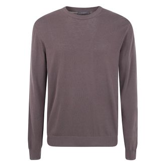 Zanone Round-Neck Strickwaren - - Knitwear - Herren - Braun - L