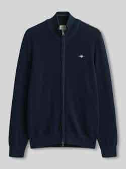 GANT Regular Fit Strickjacke aus reiner Baumwolle