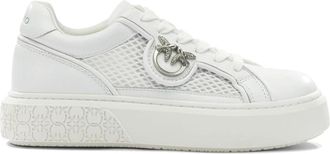 Pinko Pinko, Femme, Chaussures, Blanc, Taille: 40 EU Ss26 Baskets