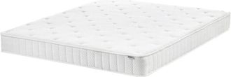 Beliani Beliani - Taschenfederkernmatratze Weiß 160 x 200 cm Orthopädisch duo Medium / Fest Härtegrad