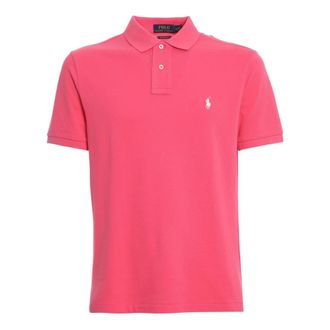 Ralph Lauren Iconic Mesh Polo Shirt - - Tops - Herren - Rosa - M