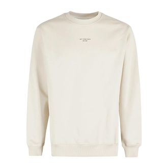 Dr&ocirc;le de Monsieur Slogan Classique Sweatshirt - - Sweatshirts & Hoodies - Herren - Beige - XL