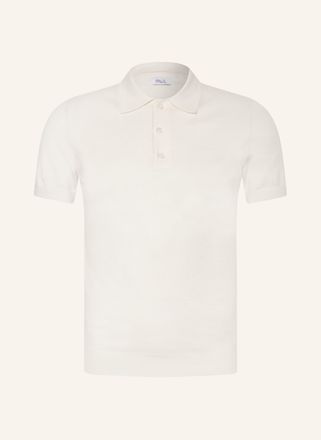 Paul Paul Strick-Poloshirt weiss