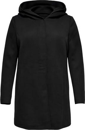 Only Carmakoma Femme Carsedona Light Coat Otw Manteau Not Applicable, Noir (Black Black), Large (Taille fabricant: L-50/52)