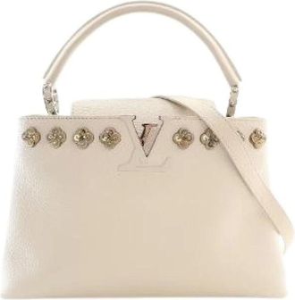 Louis Vuitton Pre-owned Capucines PM - Femme - Pre-owned - Blanc - Taille: ONE Size