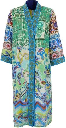 Johnny Was Femme, Blouses et Chemises, Multicolore, Taille: 38 FR Kimono Patchwork