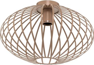 Lindby Deckenlampe Maivi (Modern) in Chrom aus Metall (1 flammig, E27) - Deckenleuchte Lampe Wohnzimmerleuchte