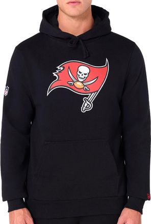 New Era Tampa Bay Buccaneers NFL Team Logo Hoody Schwarz Kapuzenpullover - M
