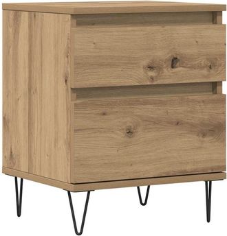 vidaXL Table de chevet ch&ecirc;ne artisanal 40x35x50 cm bois ding&eacute;nierie Vidaxl