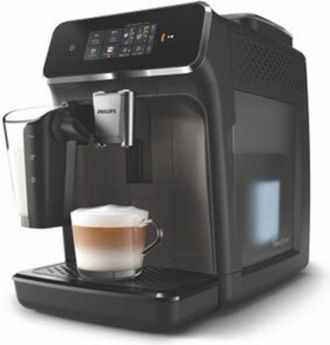 Philips Robot caf&eacute; 15bars noir et gris perle EP2334-10