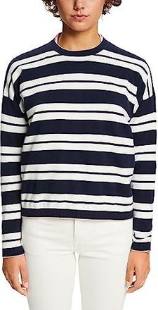 Esprit 073ee1i301 Sweater, 402/Navy 3, M Femme