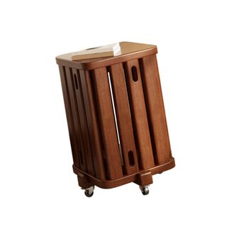 Generic Runde tragbare 4-in-1-Barhocker, stapelbare Massivholzhocker, platzsparend, for Nachttisch, Sofa, Beistelltisch, Schlafzimmer, Computerr&auml;ume(Color 3)