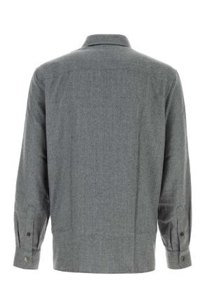 Brunello Cucinelli Flannel Shirt - Gray