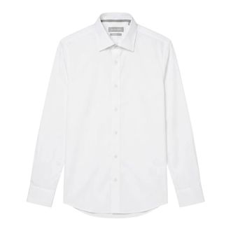 Michael Kors Dobby Engineerd Modern Fit Shirt - - Shirts - Herren - Wei&szlig; - L