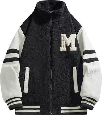 Generic Veste Homme Grande Taille 4Xl Caban Bleu Homme Blouson Peau Lainé Veste En Laine Pour Homme Veste En Jean Homme Mouton Manteau Cuir Homme Caban Beige 