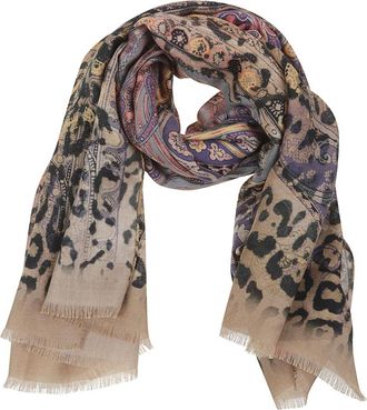 Etro D&eacute;grad&eacute; Animalier Schal - - Accessories - Herren - Mehrfarbig - ONE SIZE