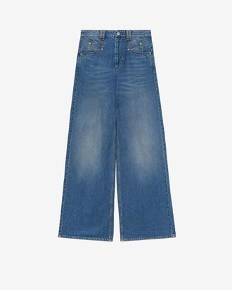 Isabel Marant Hose Lemony - Damen - Blau - Gr&ouml;&szlig;e 34 - Isabel Marant