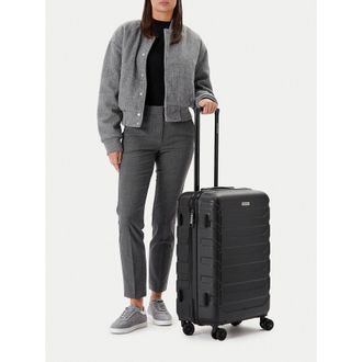 Gino Rossi Mittlerer Koffer GINO ROSSI GIN-M-001-05-BLACK Schwarz