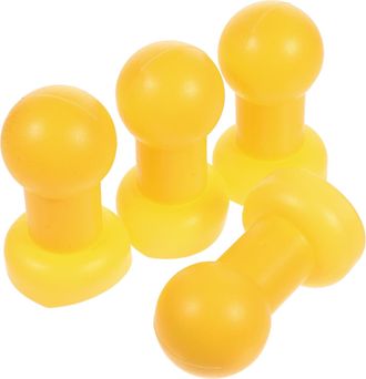 UPKOCH 4 STÜCKE Teiliges Trampolin Stangenkappen aus Robustem Kunststoff Ersatz Pole Top Covers für Kindertrampolin Erhöhte und Kompatibel mit Verschiedenen 