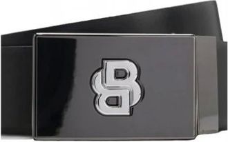 HUGO BOSS Homme, Accessoires, Noir, Taille: ONE Size Ceinture R&eacute;versible en Cuir