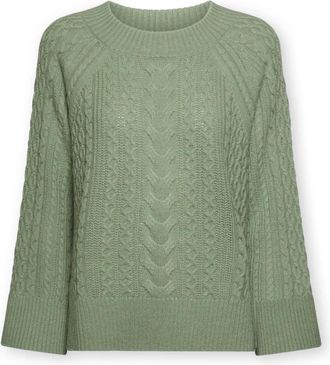Elena Miro Damen, Strickwaren, Gr&uuml;n, 3XLGr&ouml;&szlig;e
