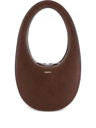 Coperni mini sac Swipe &agrave; fermeture zipp&eacute;e - Marron